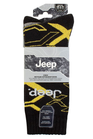 Mens 3 Pair Jeep Camo Cotton Boot Socks – jeepsocks